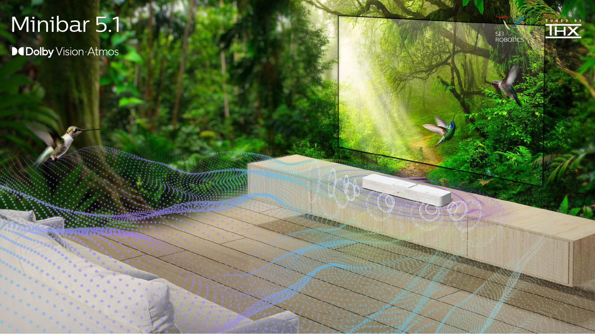 SEI, América Móvil launch compact 5.1, Tuned By THX soundbar